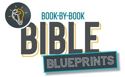 Bible Blueprints One Page Outlines For Each Book In The Old And New