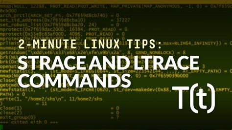 How To Use The Strace And Ltrace Commands 2 Minute Linux Tips