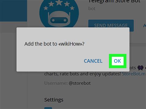 koza prohlásit kanalizace how to add bot in telegram rozšiřování