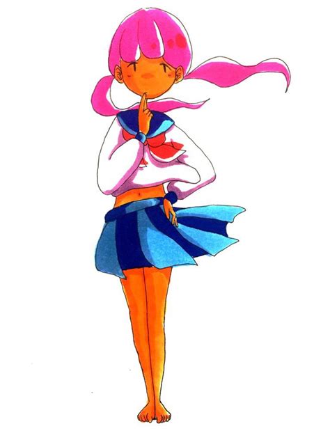 Safebooru 1girl Bangs Bare Legs Barefoot Blue Sailor Collar Blue