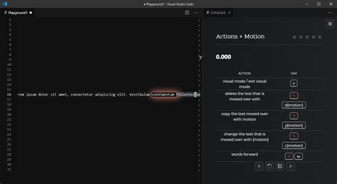 vscodevimacademy open source agenda