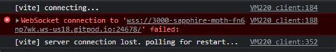 websocket not working on gitpod · issue 6761 · gitpod io gitpod · github