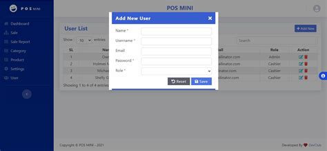 pos mini simple point of sale system by devclub codester