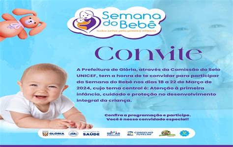 Prefeitura De Glória Convida O Povo Gloriense Para Participar Da