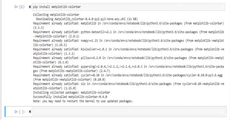 comment ajuster la position d une barre de couleurs matplotlib