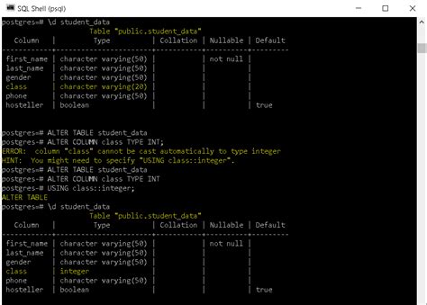 postgresql alter table 19 examples sql server guides 2022