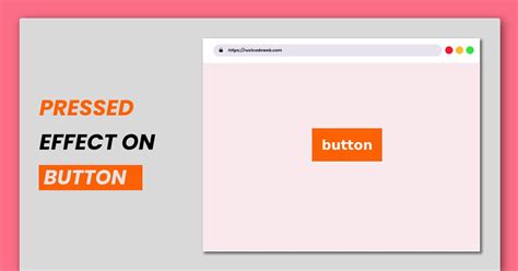 animated button with pressed effect html and css rustcode