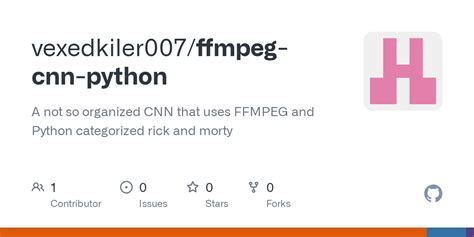 github vexedkiler007 ffmpeg cnn python a not so organized cnn that
