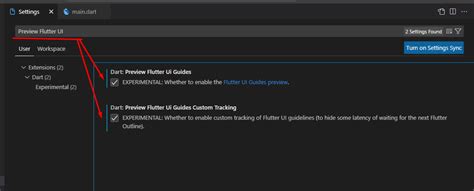 dart how can i get tree like indentation for flutter code in vs code