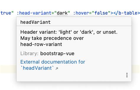 vue js issue with passing string to boostrap vue