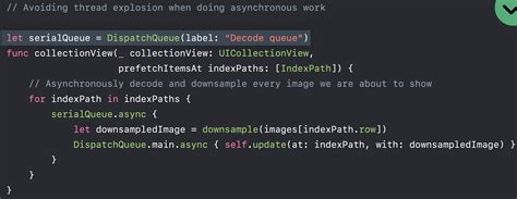 asynchronous load images async in swiftui with dispatchqueue stack