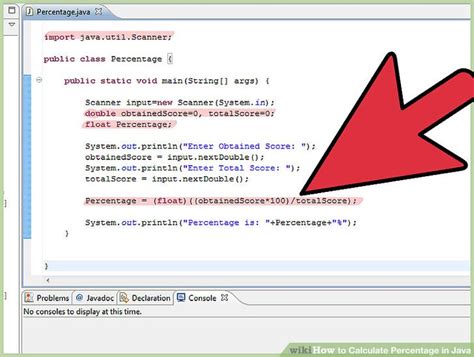 how to calculate percentage in java 4 steps with pictures