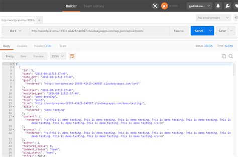 how to install wordpress rest api to fetch posts