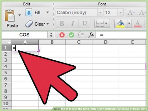 3 ways to use the max min and average functions in excel 2013