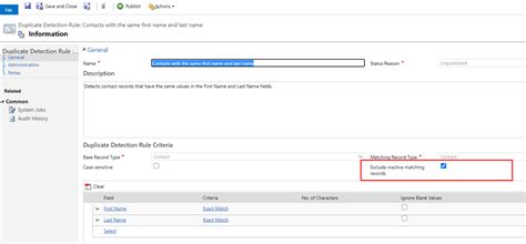 tip 1400 excluding inactive records from duplicate detection power