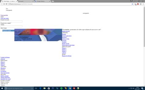 javascript site does not load layout stack overflow