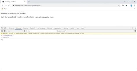 writing javascript code in your web browser s developer