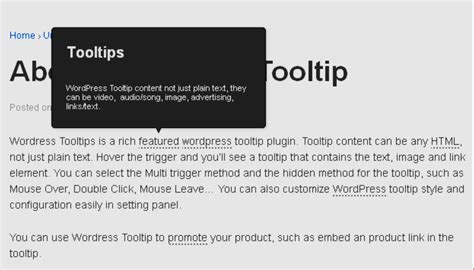 how to add wordpress tooltip on your site 2 simple ways