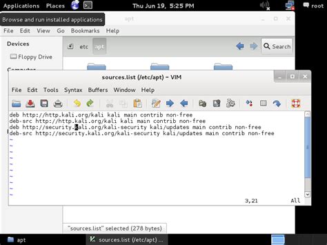 fix kali linux sources list repositories kalitut tutorial