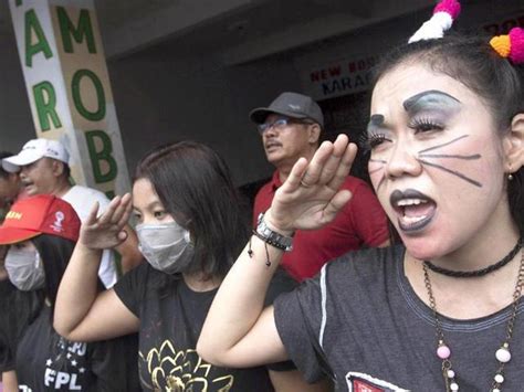 Indonesian Sex Workers Protest Dolly Shutdown Hindustan Times