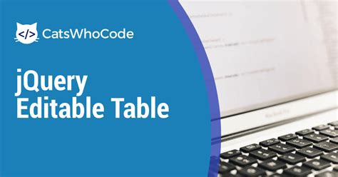 create editable tables with jquery and bootstrap images