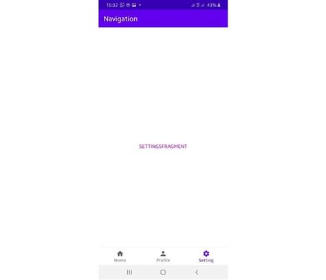 how to code a bottom navigation bar for an android app