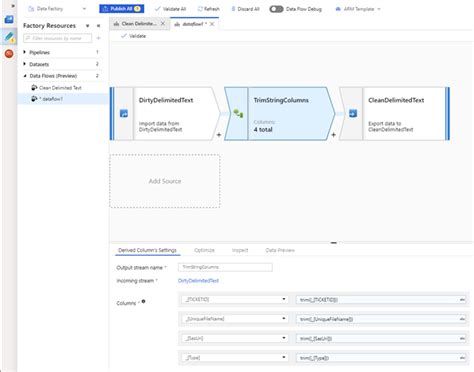 getting started with azure data factory mapping data flows adatis