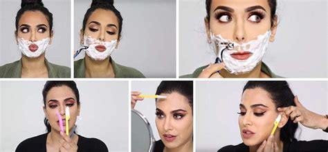 How To Properly Shave Your Face Woman