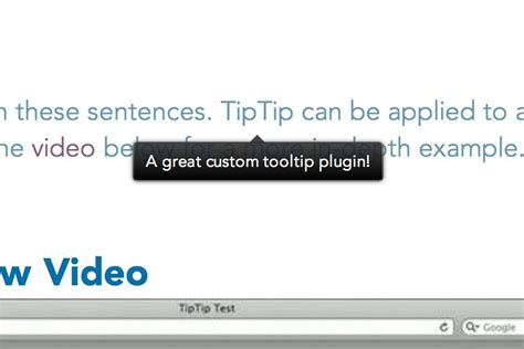 25 useful resources for creating tooltips with javascript or css