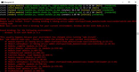 [solved] node sass could not find a binding for your