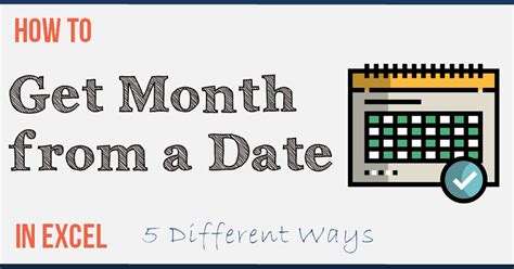 5 methods excel experts use to get [extract] a month name