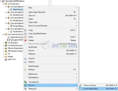 spring boot h2 database example examples java code geeks 2021