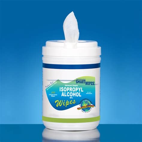 Critical Clean 70 30 Isopropyl Alcohol Ipa Wipes Poly Cellulose 6