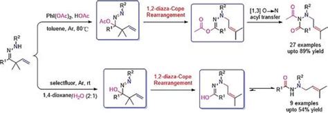 Phi Oac 2‐promoted 1 2‐diaza‐cope Rearrangement Of β γ‐unsaturated