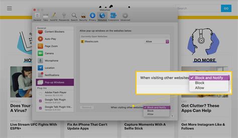 How To Enable The Safari Pop Up Blocker