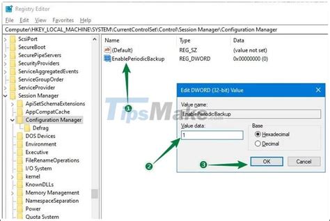 How To Enable Automatic Backup Of Registry On Windows 10