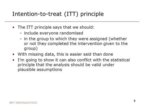 Strategies For Handling Missing Data In Randomised Trials Ppt Download