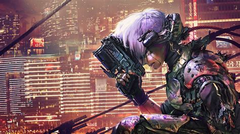 Anime Cyber Wallpaper 4k