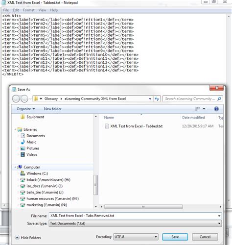 convert xml to excel 2016 defensedas