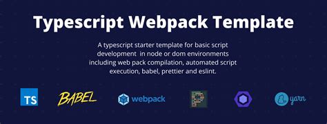 typescript webpack template