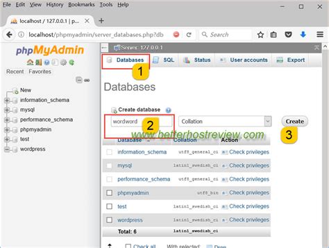 How To Import Mysql Database With Phpmyadmin Step By ☑️ Red Create In