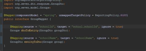 java mapping mapper error no source parameter s exists stack