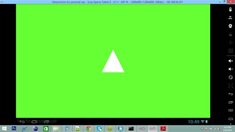 android drawing shape on button click using opengl in android share