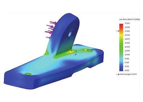 solidworks simulation linear static training course