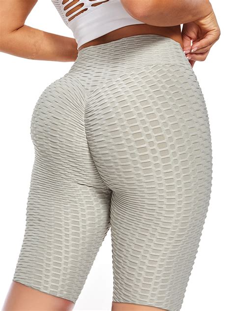 Youloveit Butt Lifting Yoga Shorts Women Tummy Control Leggings