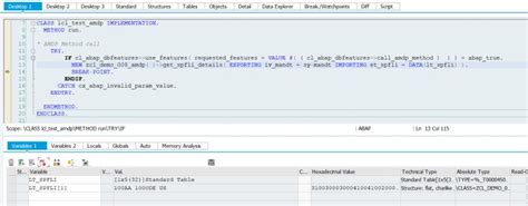 amdp procedure accessing abap data types sapcodes