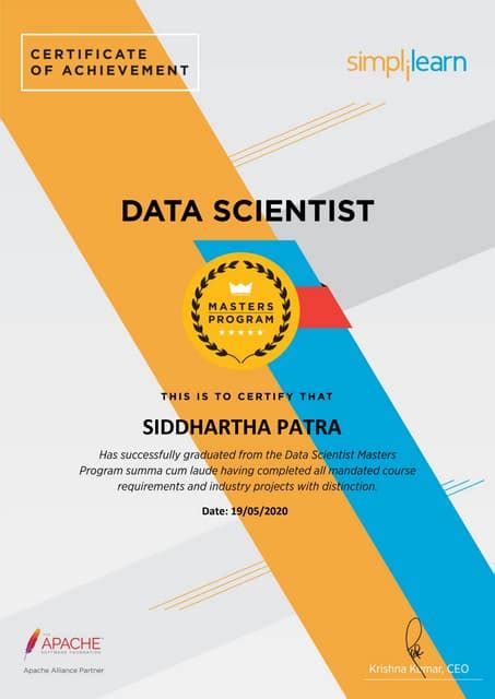 data scientist master s program