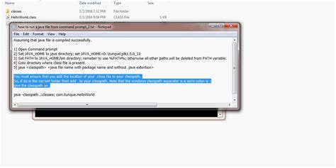 how to run a class in java várias classes