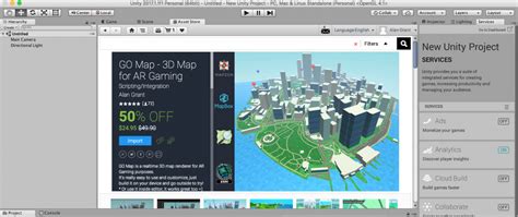 tutorial 01 getting started go map unity 3d asset