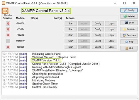 run multiple php versions in xampp neutron dev